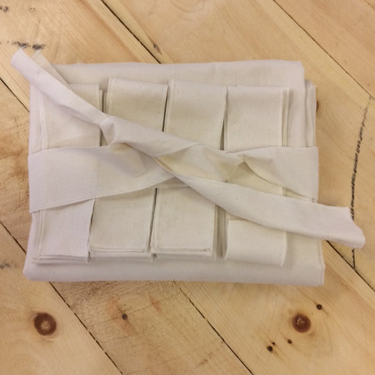 Natural Cotton Burial Shroud – fiddlehead casket company